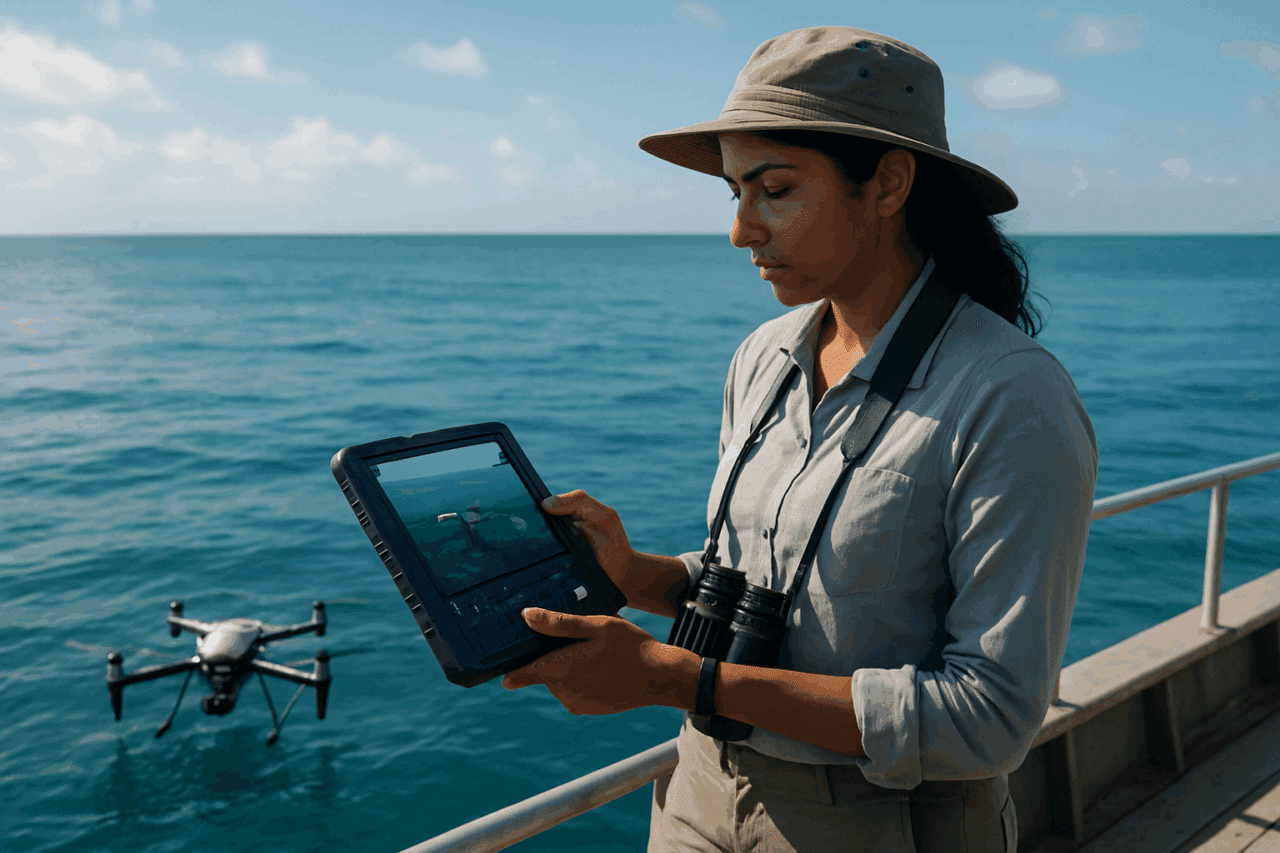 Revolutionizing Ocean Conservation: Drone Applications In Monitoring Protected Marine Areas ...