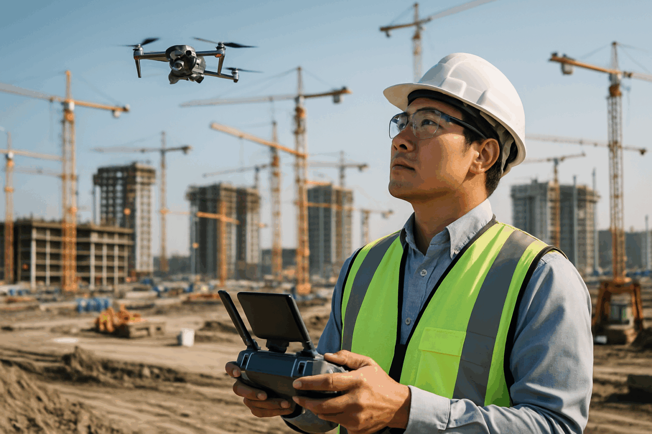 Drones Revolutionize Construction: Tracking Progress On Large Sites ...