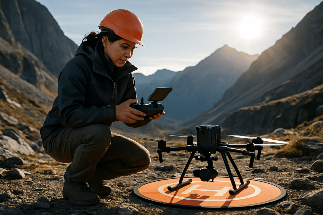 Mastering Mountainous Drone Surveying: Best Practices For Precision And Safety | AAI-Drones
