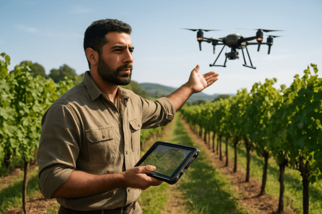 Elevating Viticulture: The Revolution Of Drone-Assisted Vineyard ...