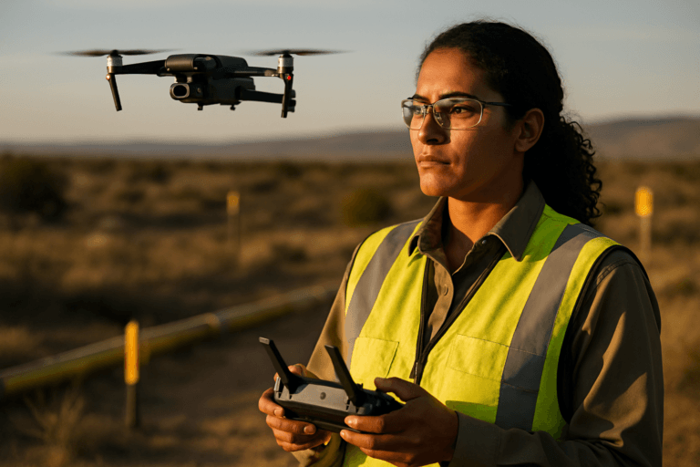 Drones: Revolutionizing Gas Pipeline Leak Detection | AAI-Drones