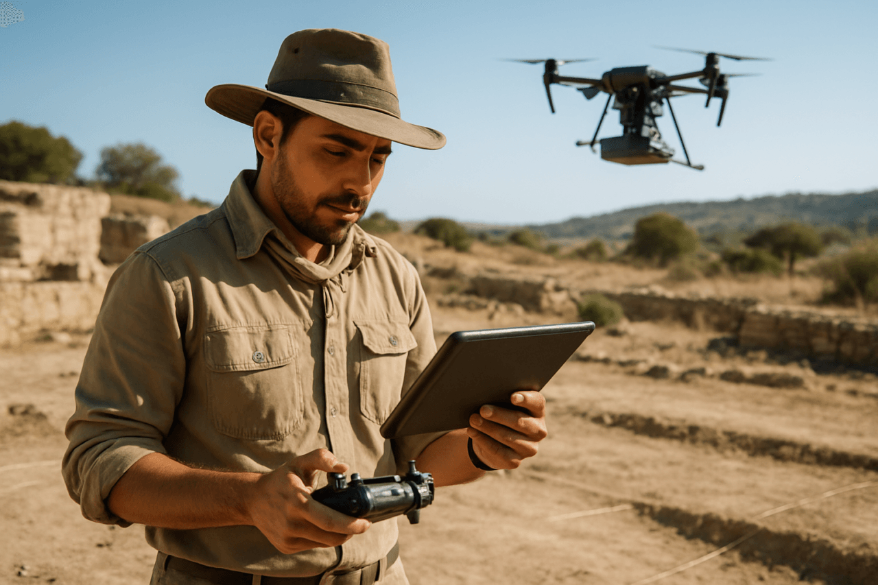 Unearthing The Past: The Rise Of Drones In Archaeological Mapping With ...